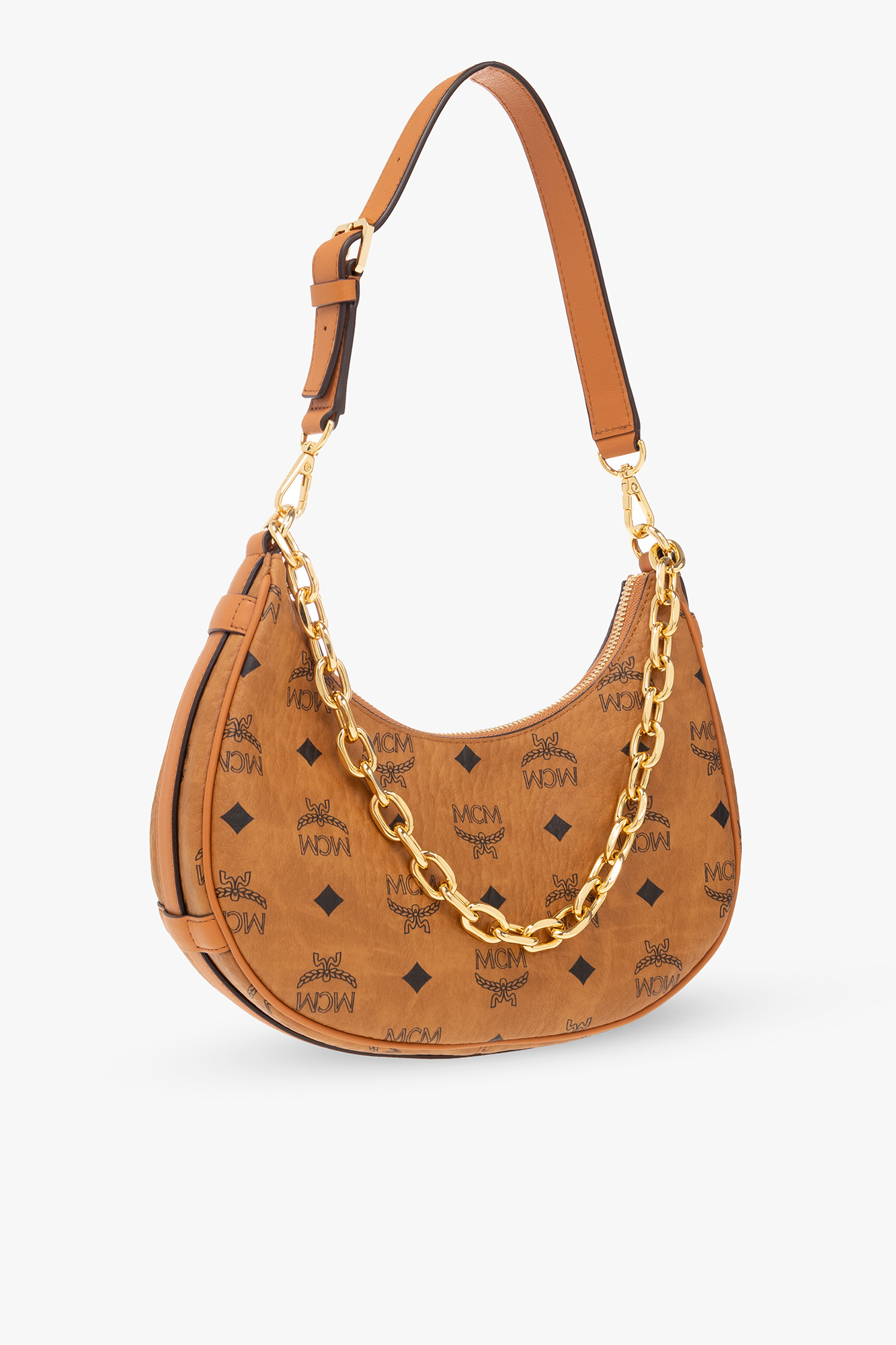 Brown Aren Small shoulder bag MCM Vitkac France